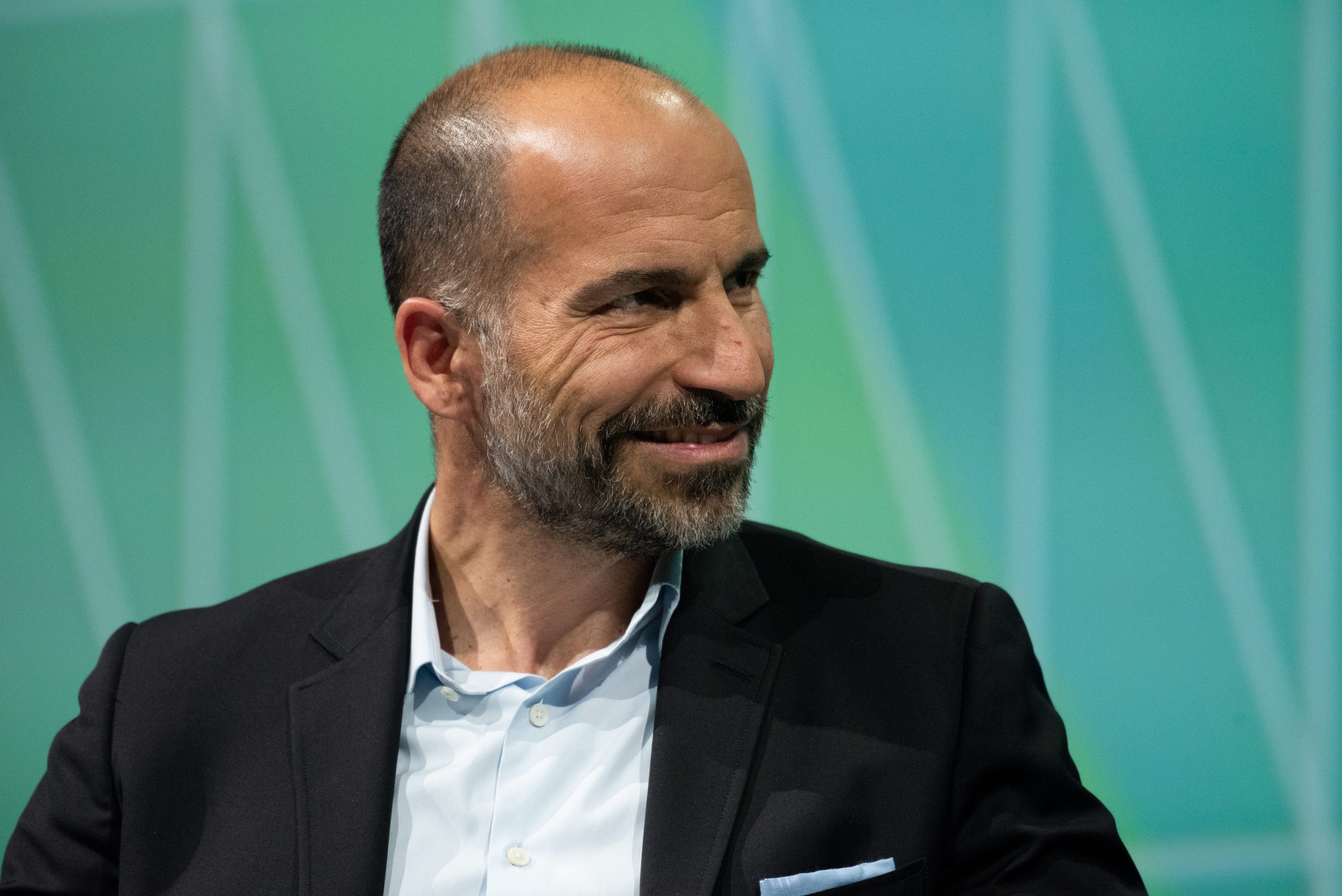 Uber chief executive officer goes over self-driving automobiles in the ...